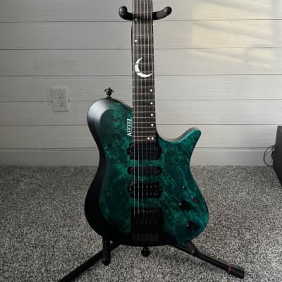 Kiesel Zeus headless 6 - Translucent teal | Reverb