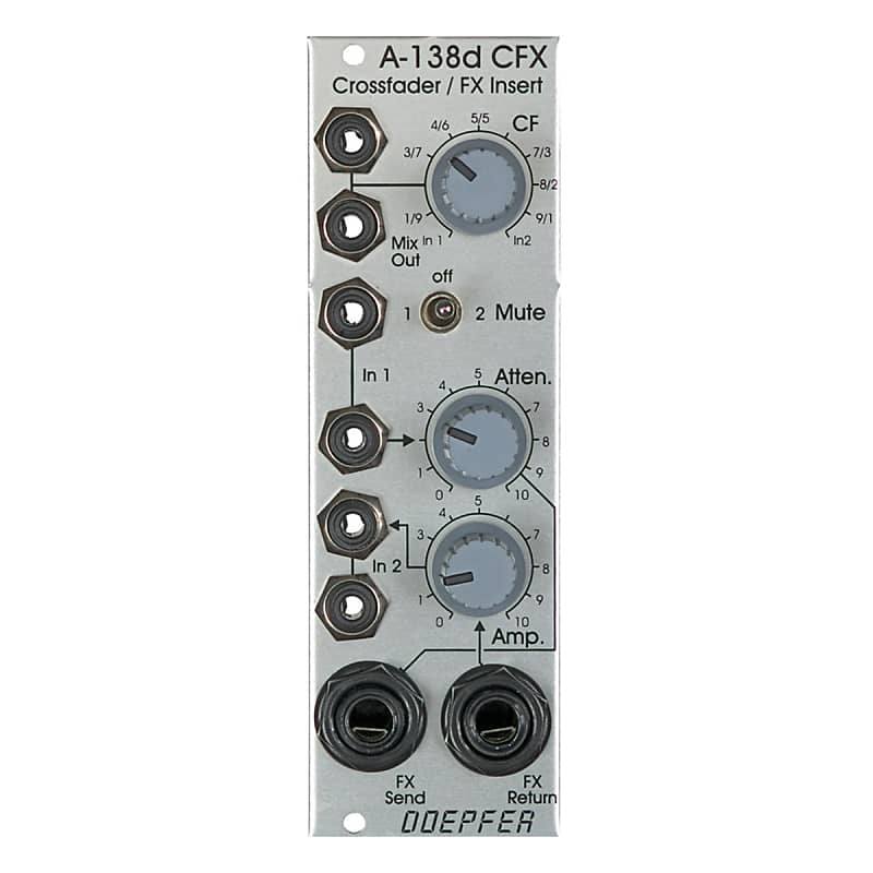 Doepfer A-138d Crossfader/FX Insert Eurorack Module | Reverb Australia