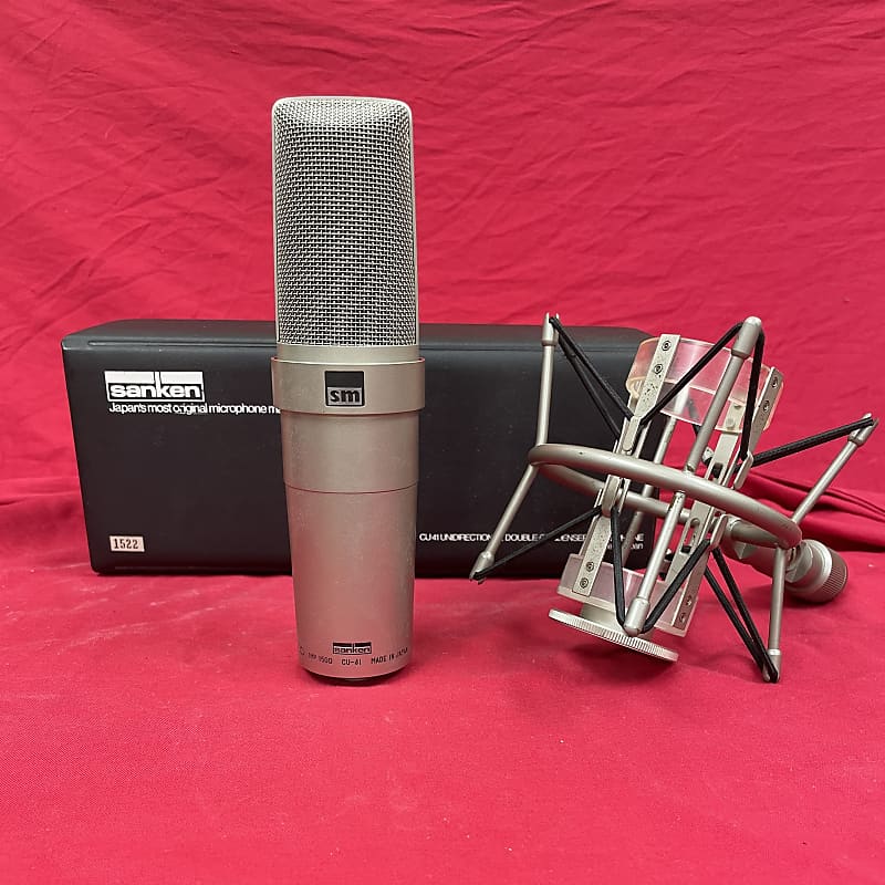 Sanken CU-41 Microphone with Shock Mount | Reverb