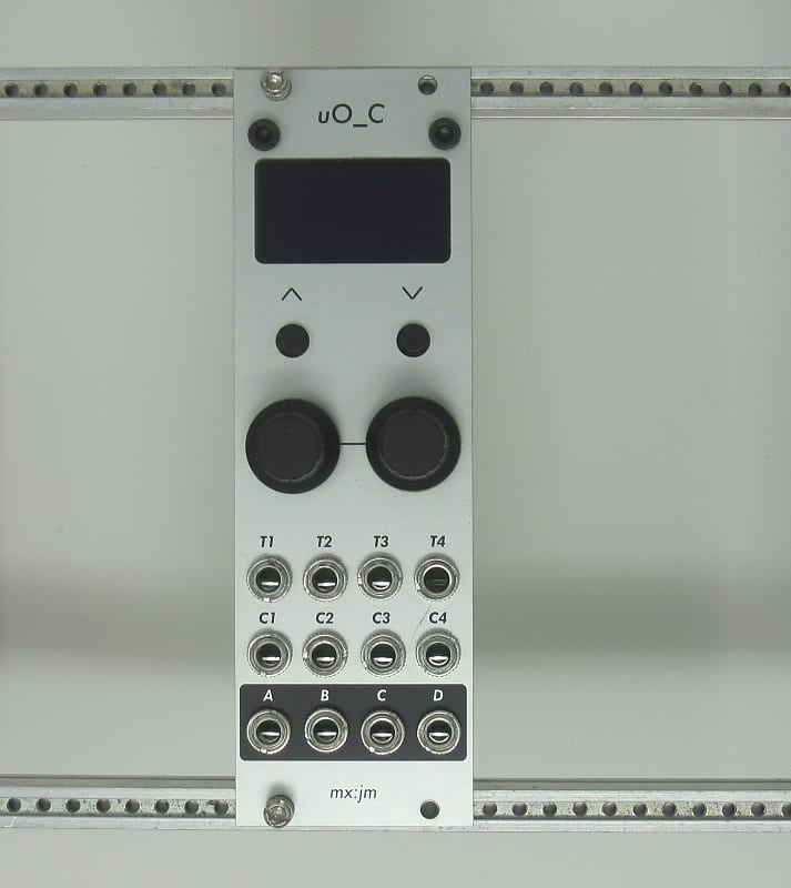 mxmxmx uO_C 8HP micro version of Ornament & Crime Silver | Reverb