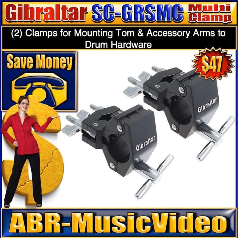 2 Gibraltar SC-GRSMC Multi- Clamps | Reverb