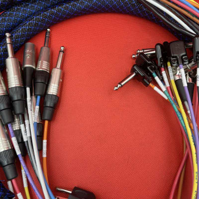SylviaTone Guitars 25ft 4 cable method loom - AC cable | Reverb