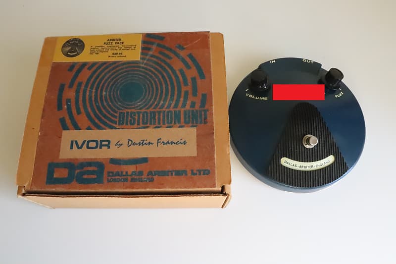 Dustin Francis IVOR Fuzz - 1971 Vintage Modified Version - | Reverb