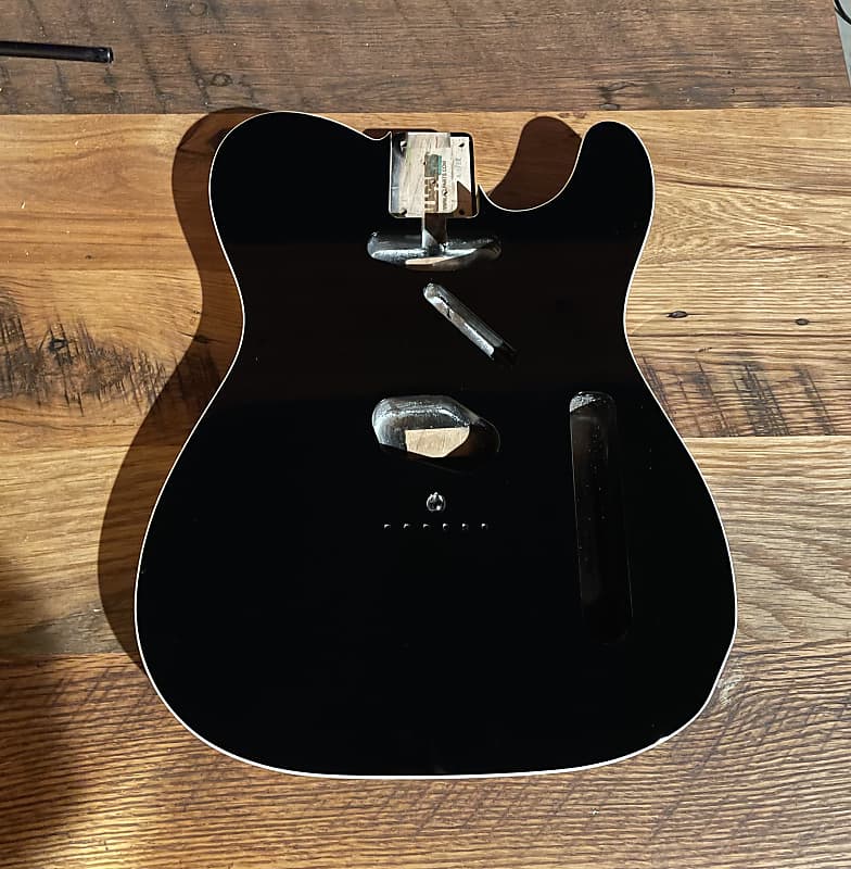 Allparts Fender Licensed Tele Body, Alder, Double White | Reverb