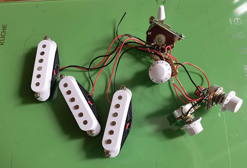 PRS Silver Sky Pickup Set SE 635JM S Complete Wiring | Reverb UK