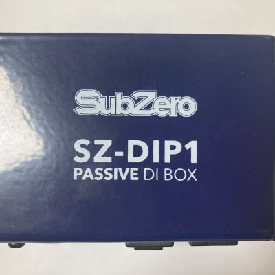 SubZero SZ-DIP1 passive DI box 2020 - Blue | Reverb UK