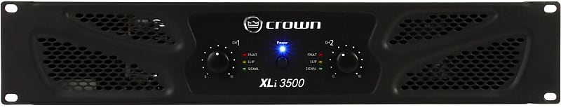 Crown XLi 3500 1350W 2-channel Power Amplifier (3-pack) | Reverb