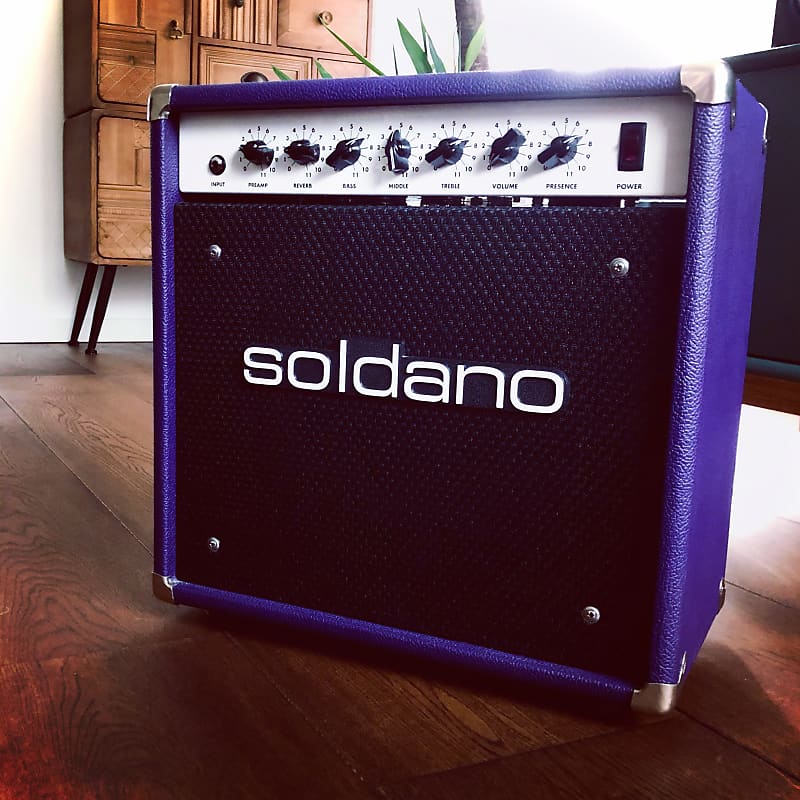 Soldano Astroverb 16 EL84 Combo Amp 16W 12 inch | Reverb
