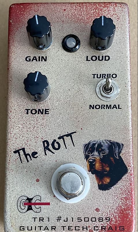 Guitar Tech Craig The Rott, Ratt Clone Normal/Turbo LM308N | Reverb