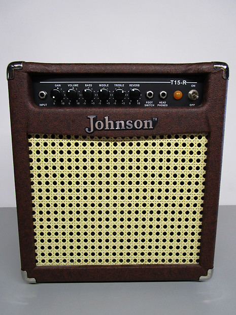 Johnson T15R Hybrid 15 Watt Tube Guitar Amp With Real Spring | Reverb