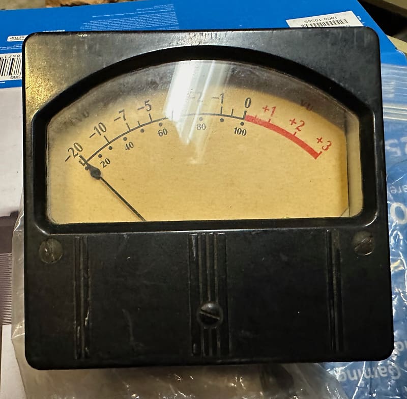Ampex meter- 350 , 351 1950's | Reverb