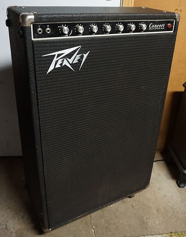 RARE Peavey Concert Series 100 Solid State Guitar Amp | Reverb