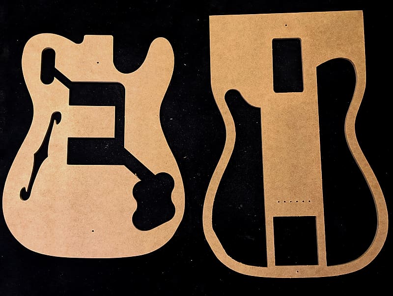 TL Guitar Templates - '72 Deluxe THINLINE | Reverb