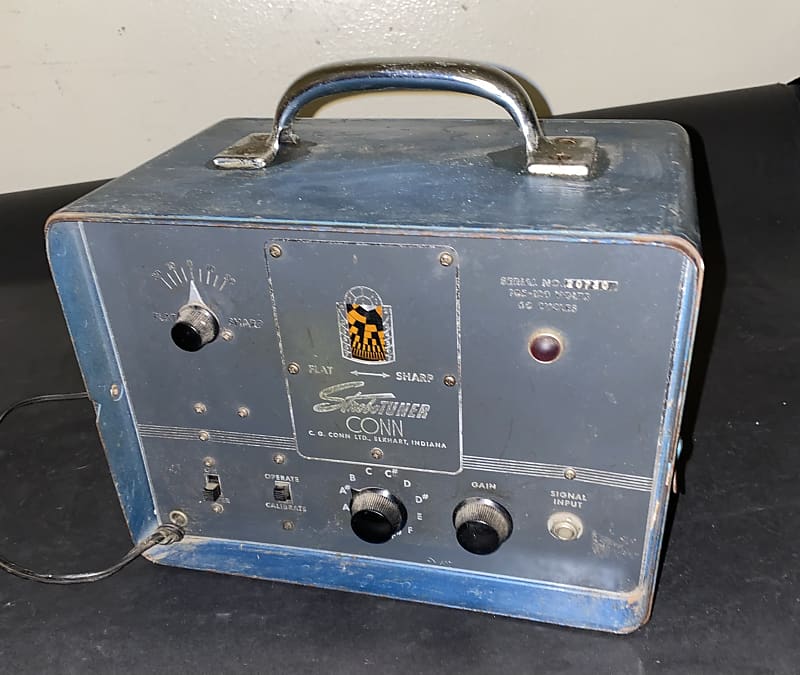 Conn Strobe Tuner 1960’s Blue | Reverb