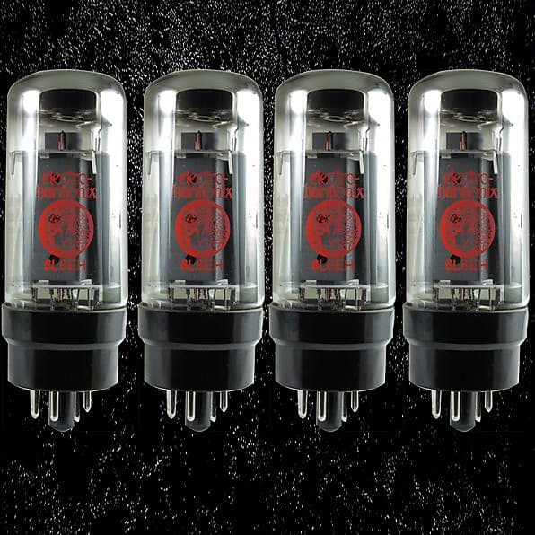 Electro Harmonix 6L6GC Matching Quad | Reverb