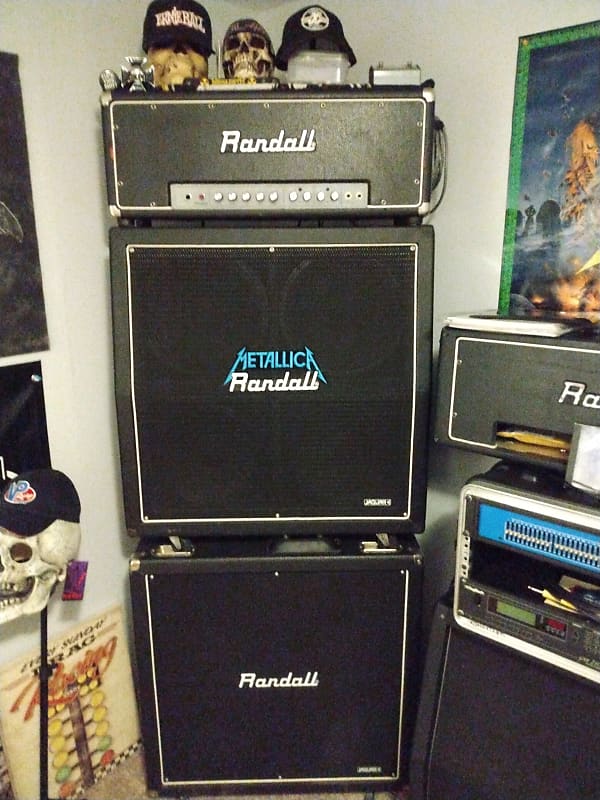 Randall RG100ES STACK 80"s - Black Tolex | Reverb