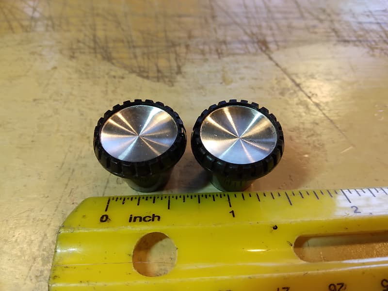 Unbranded Knobs 1980s. Silver | Reverb