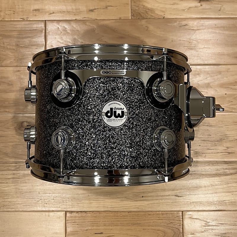 DW Collector's Series 8x12" Rack Tom in Black Galaxy | Reverb España