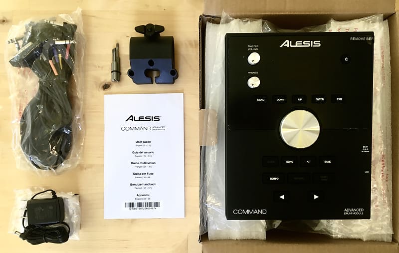 NEW Alesis Command Advanced Drum Module with Cables/Power | Reverb