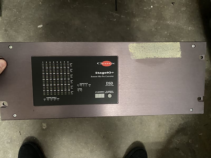 Genex Stage IO+ Remote Control Preamps. 2000's | Reverb