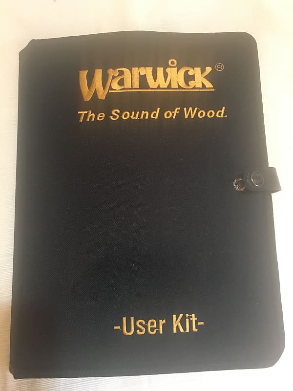 Warwick User kit folder Black | Reverb