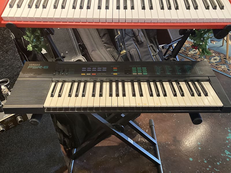 1980s Yamaha PSR-6 Retro Keyboard - Synth Vintage Sounds - | Reverb