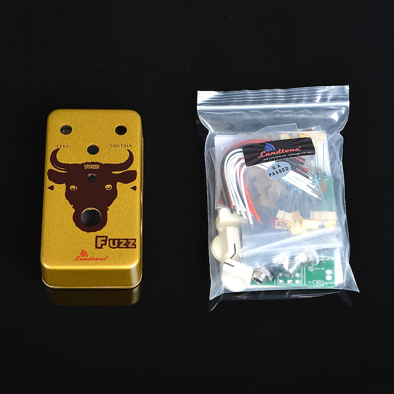 Fuzz DIY Pedal Kit Case With 1590B Stomp Box Lantone Pedal | Reverb