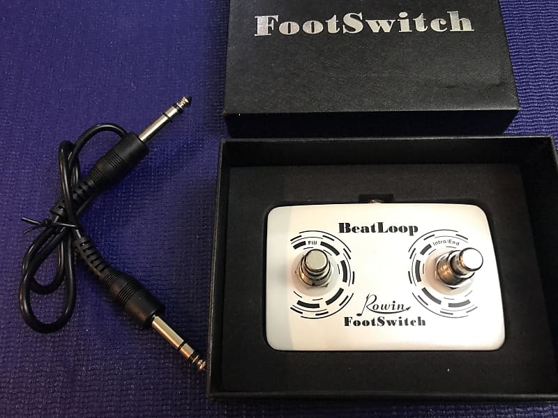 Rowin Dual Momentary Footswitch with Cable | Reverb
