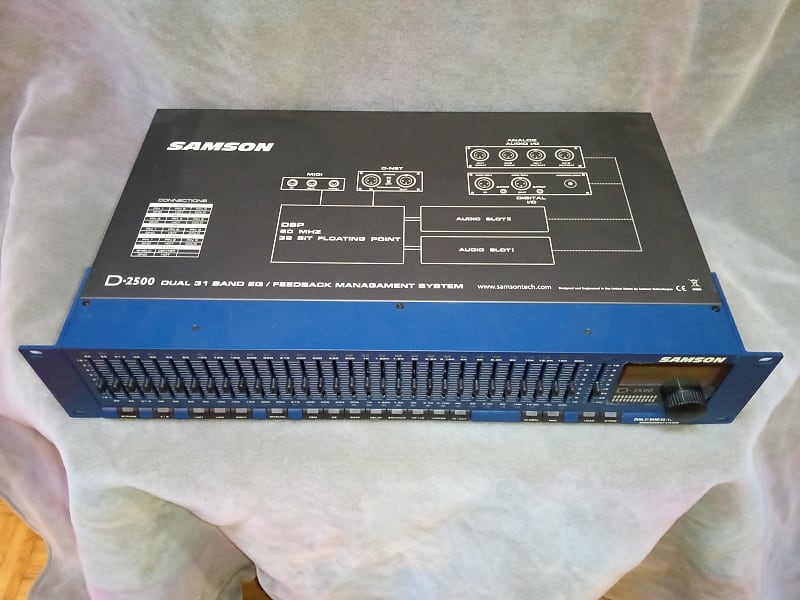 Samson D-2500 Digital Dual 31-Band Equalization System | Reverb