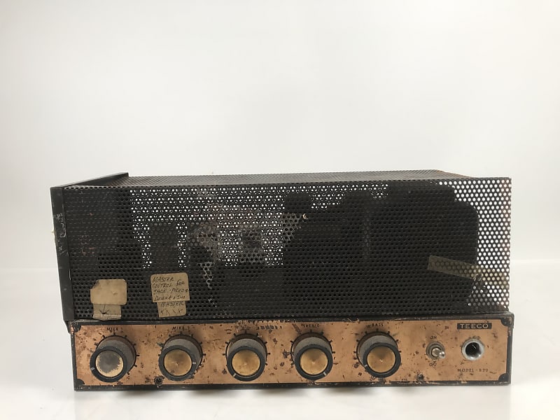 Truetone Teeco Model-830 Tube Amplifier Vintage | Reverb