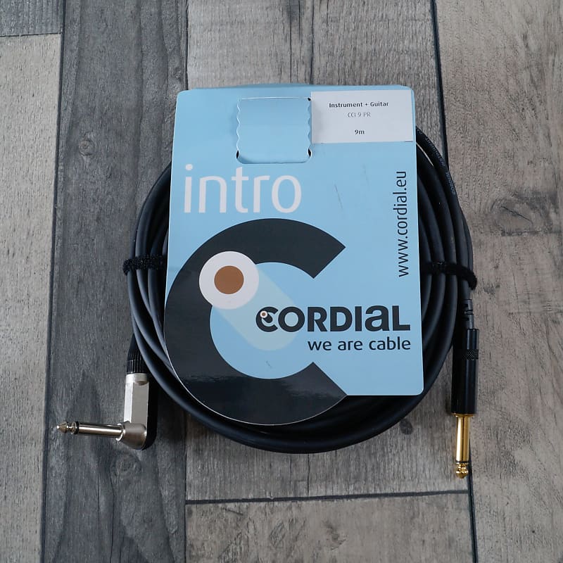 Cordial CCI9PR 'Intro Series' 30ft Instrument Cable Silver | Reverb UK