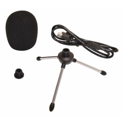 Citronic USB Podcast Mic WithTripod Stand,Pop Filter,USB | Reverb UK