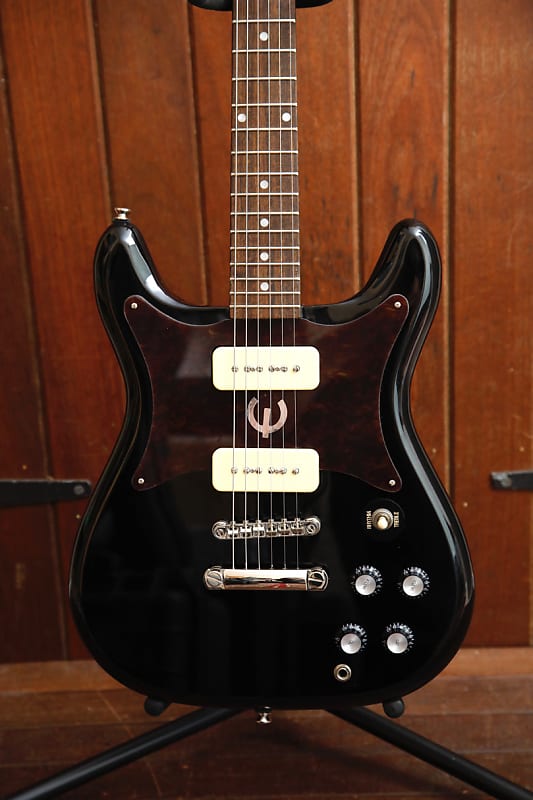 Epiphone Wilshire P-90s Ebony Electric Guitar 2021 | Reverb UK