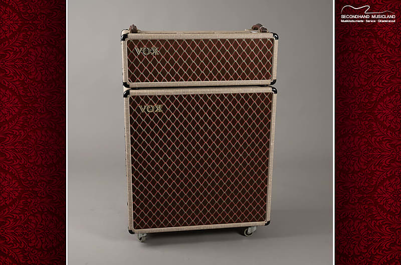 1991 VOX Vox AC30 Top Boost Head Limited Edition red panel | Reverb