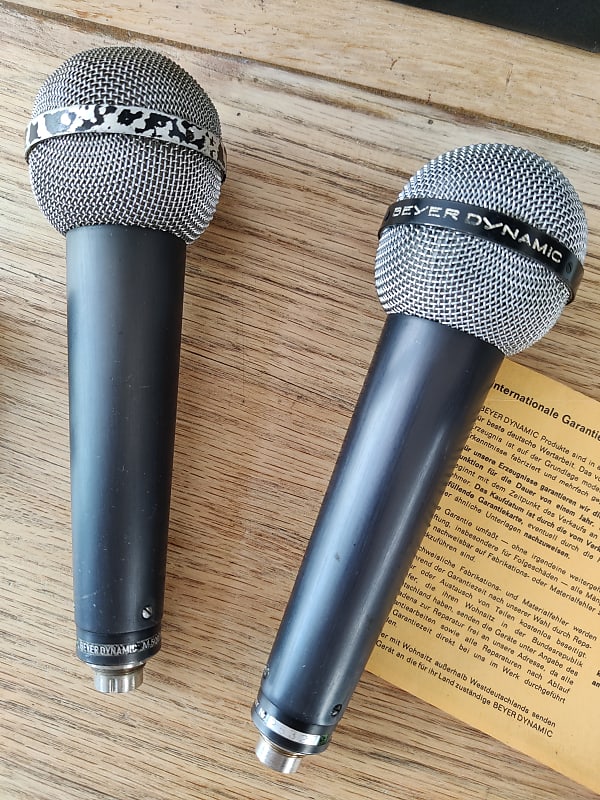 Beyerdynamic M500-N(C) Hypercardioid Ribbon Microphone 1970s | Reverb