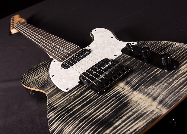 Michael Kelly Limited Custom CC 53 7 String Guitar Hint Black | Reverb