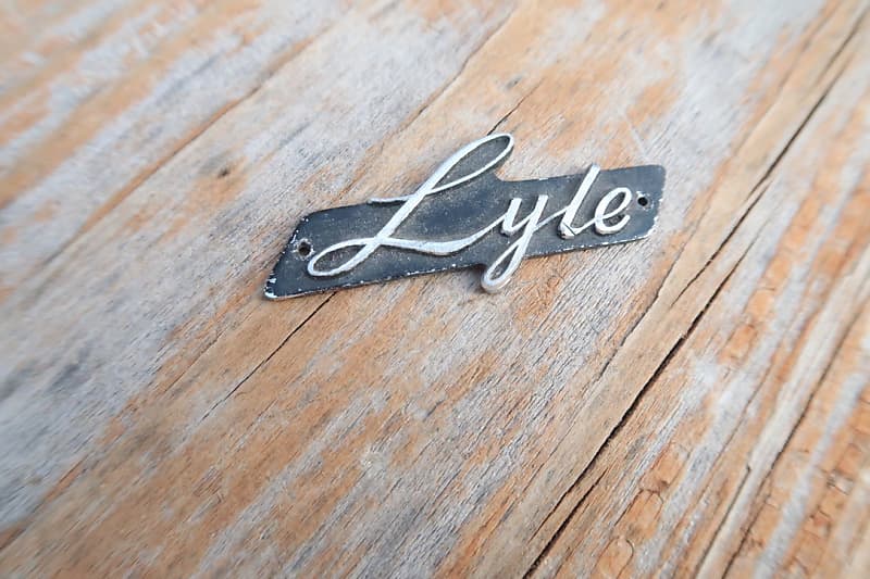 Lyle Headstock Logo, Vintage Lyle 1960's | Reverb