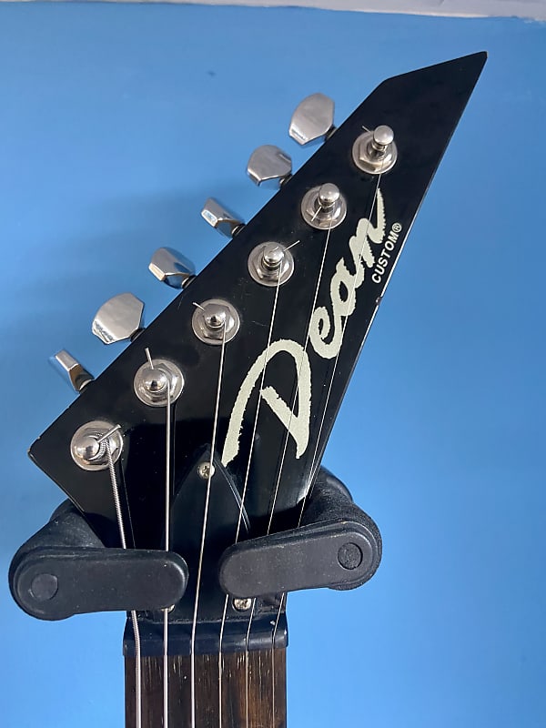 Dean Custom 1980s - Metallic Black | Reverb
