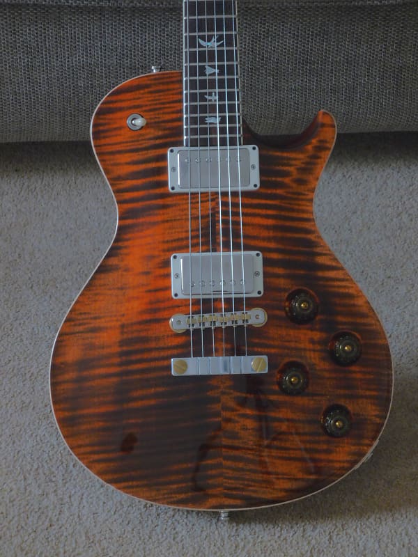 PRS SC 245 2017 Orange Tiger | Reverb