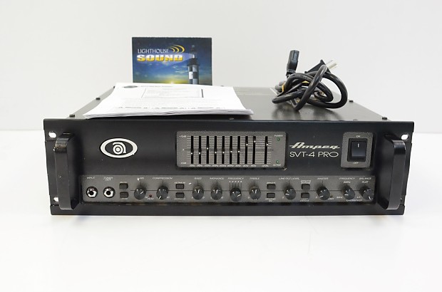 Ampeg SVT 4PRO Bass Amplifier Head 4 PRO | Reverb