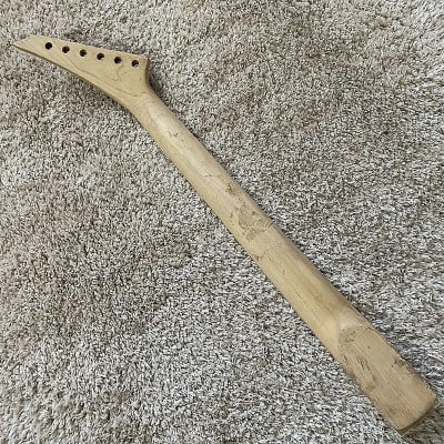 Jackson Maple Wood Guitar Neck with 24 Frets Fingerboard | Reverb