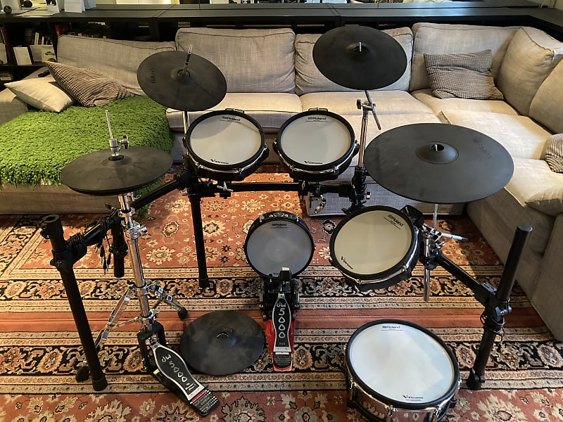 Roland TD-50KV V-Drum Kit 2010s - Black NO TD-50X DRUM SOUND | Reverb