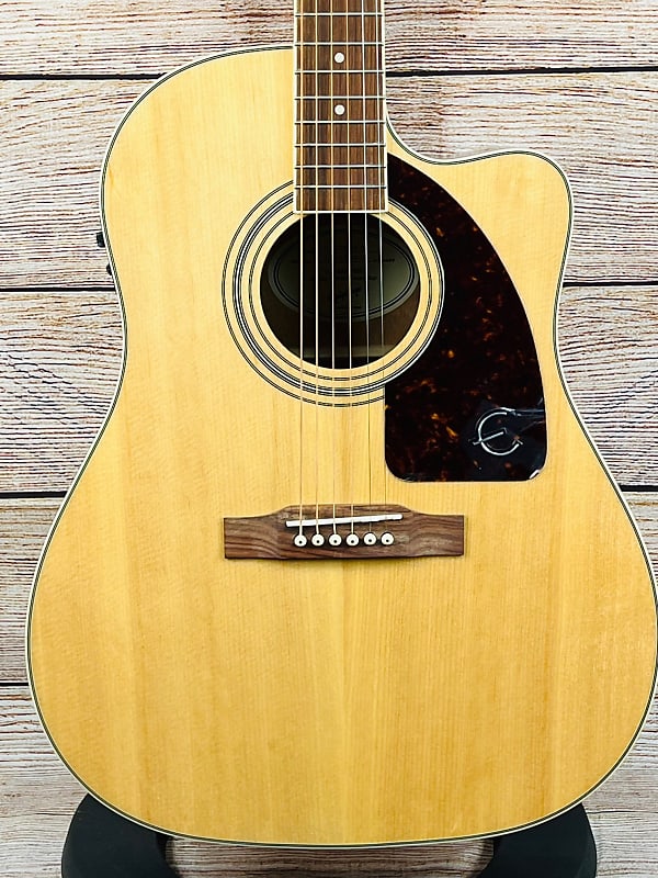 Epiphone J-45 EC Studio Acoustic-Electric Guitar Natural | Reverb