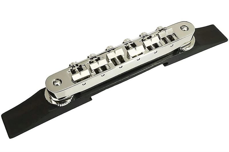 Gretsch 006-0884-000 Bridge Assembly, Adjusto-Matic™, Nickel | Reverb
