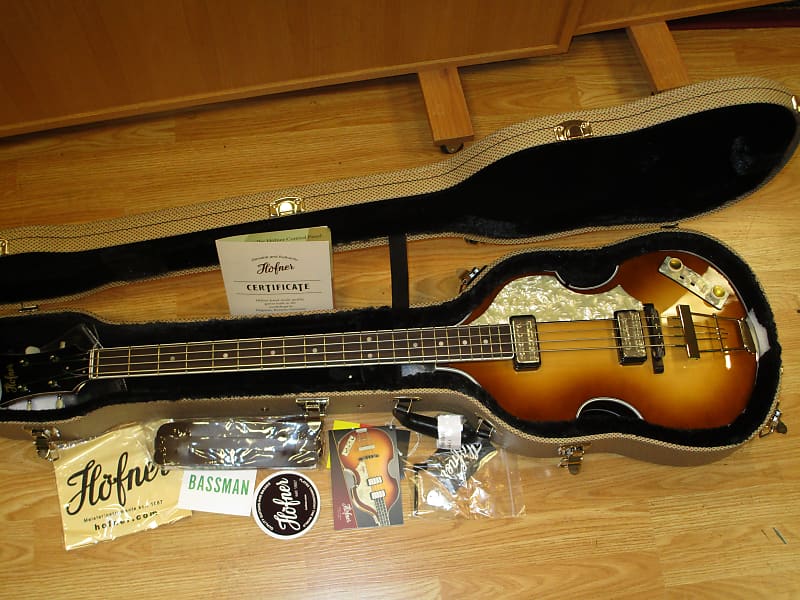 Hofner H500/1-64-0 Vintage '64 Reissue Violin Bass w/ case | Reverb