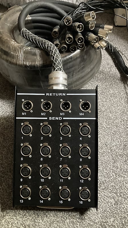 Stage Box 30M - 16 XLR Send / 4 Return | Reverb