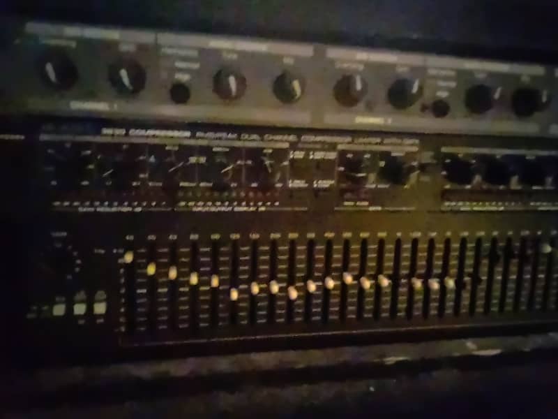 Rack Mount Unit Equalizer,Compressor,Aural Exciter 90's | Reverb