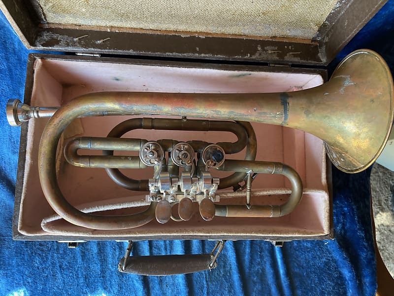 Brass Cornet 1960s-1970s USSR Soviet Vintage | Reverb