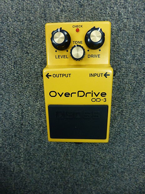 Boss OD-3 Overdrive Demo display | Reverb