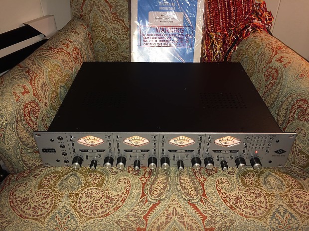 Universal Audio 4-710d 4-Channel Tube Preamp / Converter / | Reverb